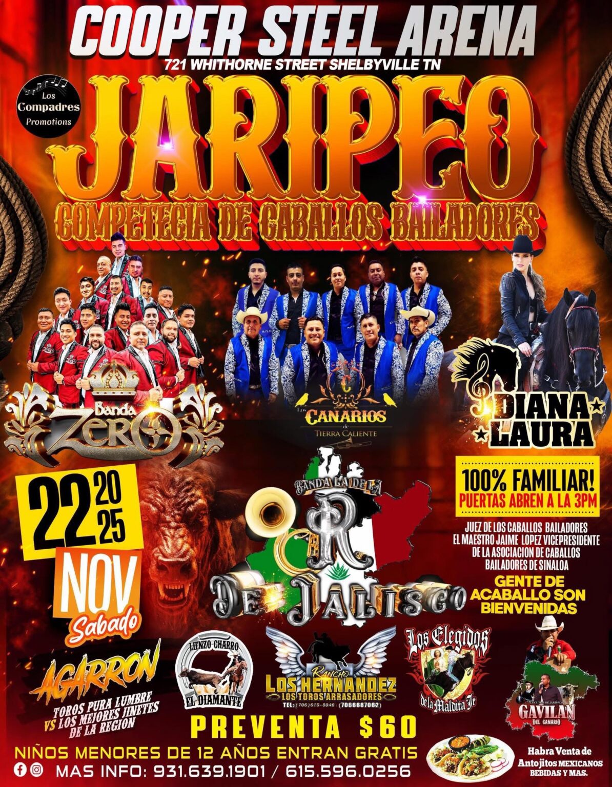 Hispanic Rodeo - Cooper Steel Arena